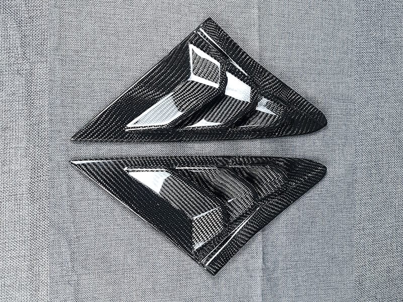 Civic 10 Hatchback/FK8 Window Louvre - Carbon Sixth Element