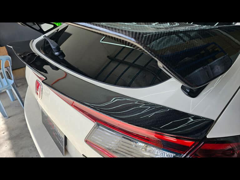 Duckbill Spoiler - Civic FL5 Type R - Carbon Sixth Element